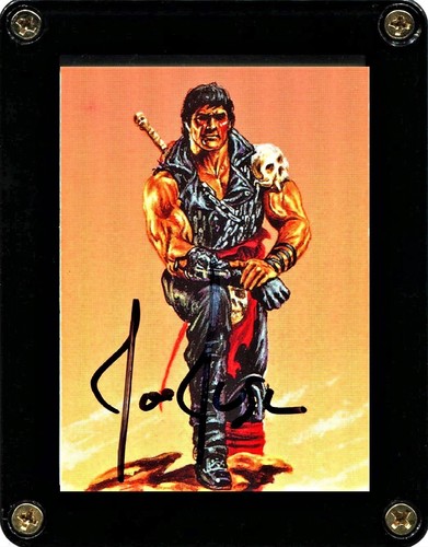 VAMPIRELLA 1997 BLOOD LUST TRADING CARD 46 SIGNED BY ARTIST JOE JUSKO ...