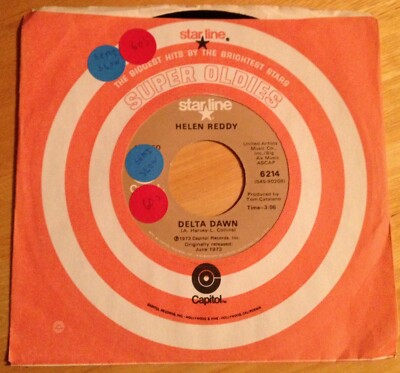 Helen Reddy 45 Delta Dawn / Peaceful reissue | eBay Australia