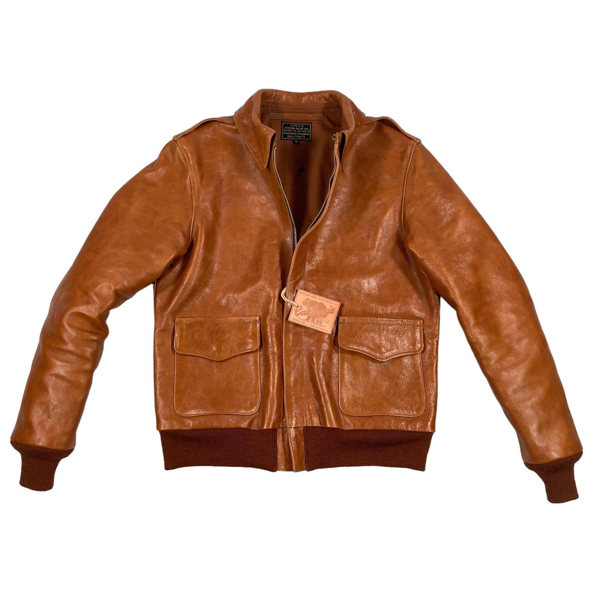 Size 40 Rainbow Country Shinki Horsehide Leather A2 Bomber Size 40 Rainbow Country Shinki Horsehide Leather A2 Bomber
