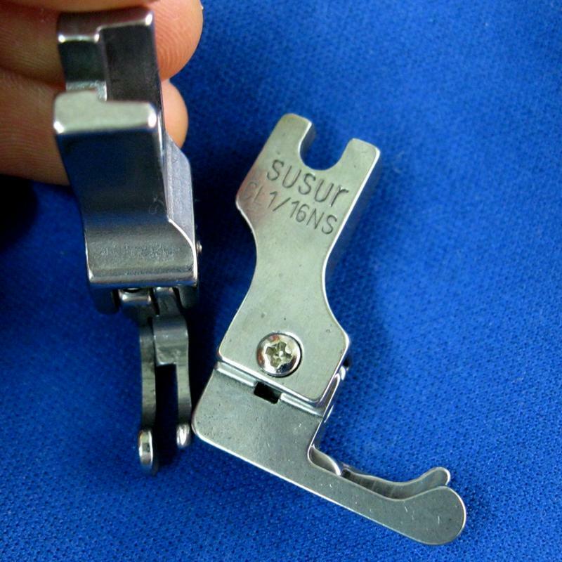 Narrow Slim Edge Compensating Foot Left Industrial Sewing Machine Cl1 ...
