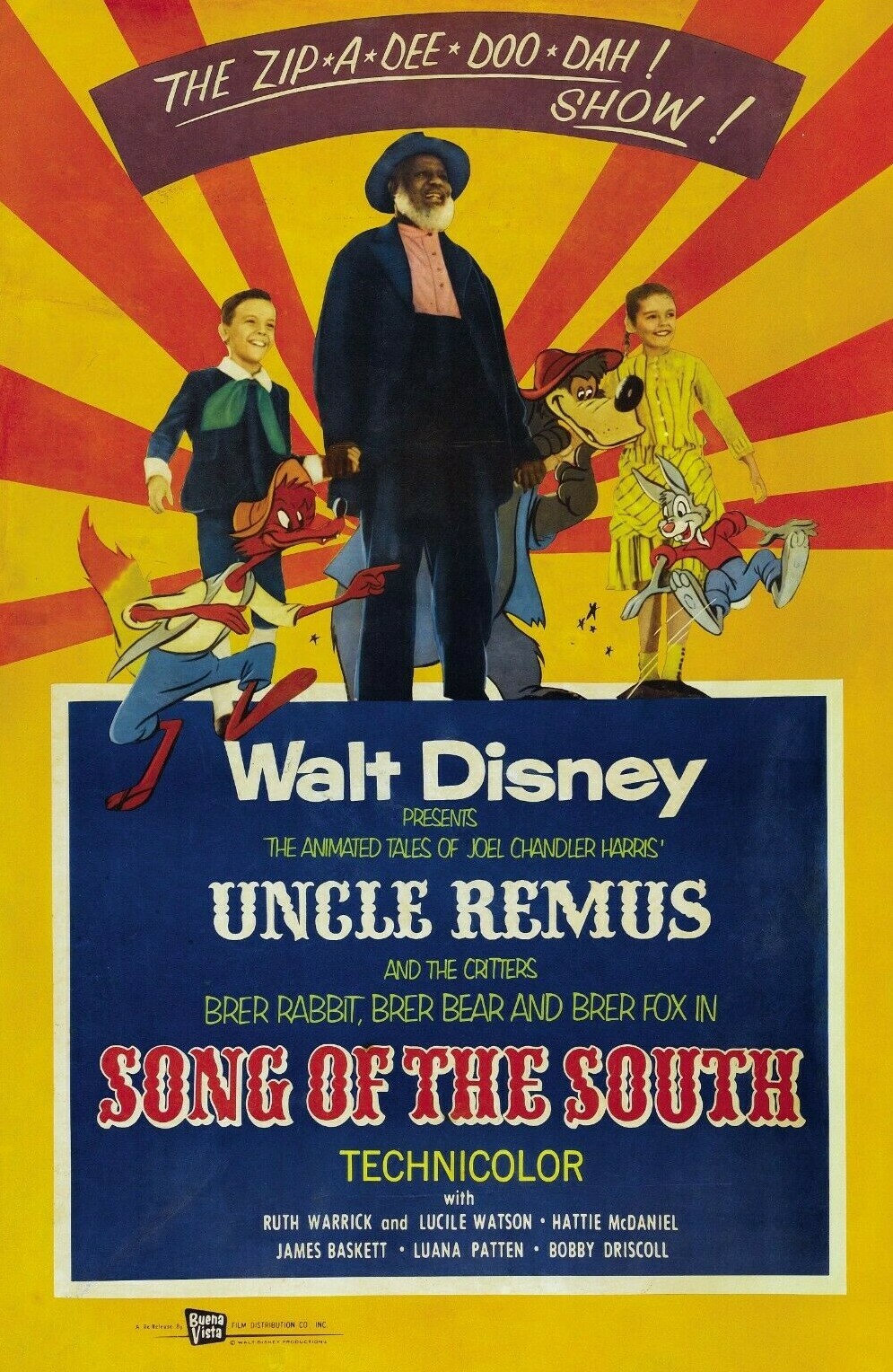 Song Of The South Movie Poster