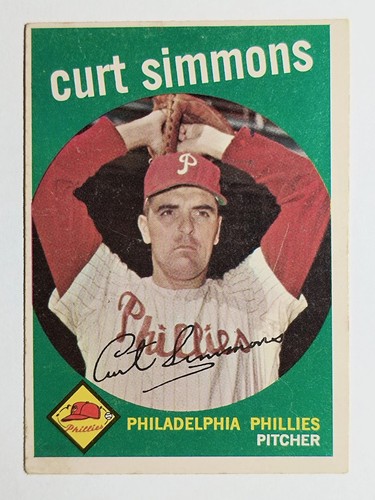 1959 Topps #382 Curt Simmons (VGEX) | eBay