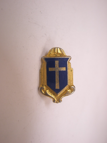 Christian Cross Shield Vintage Tie Tack Lapel Pin worship jesus e82 | eBay