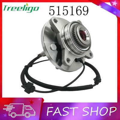 515169 4WD 1x Front Wheel Bearing Hub Assembly w/ ABS Fit Ford F-150 ...