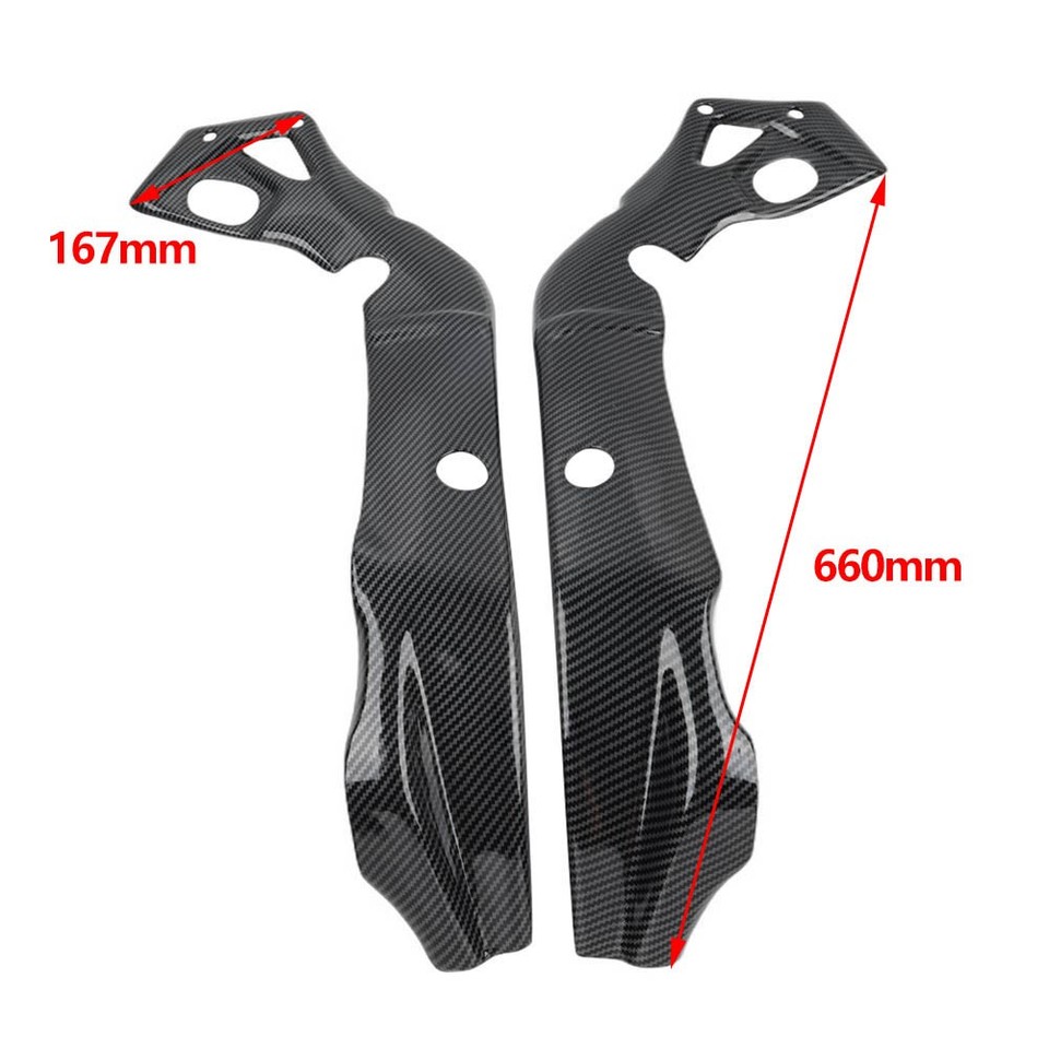 Matte Black Motorcycle Frame Cover For BMW S1000RR 2015-2019 S1000R ...