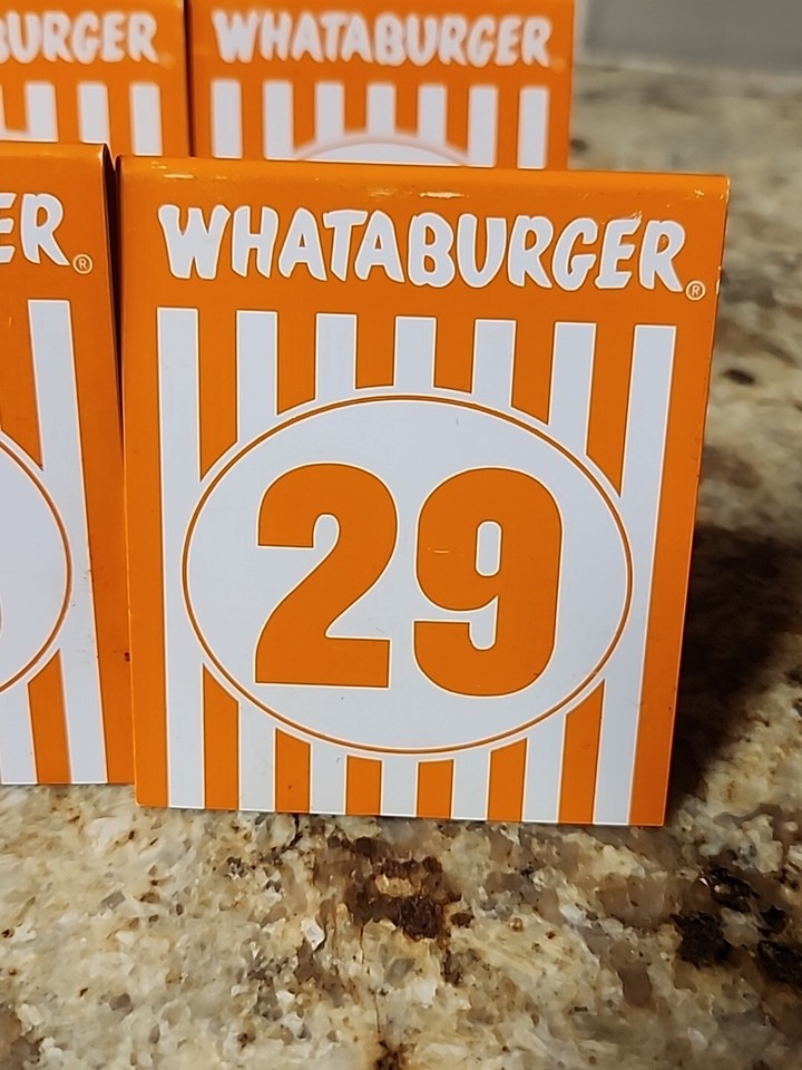 * GENUINE WHATABURGER TABLE TENT MARKER ASSORTED ORDER NUMBERS YOUR ...