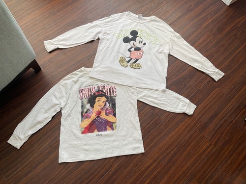 2 x girls Disney long sleeved tops age 11-12 years | eBay