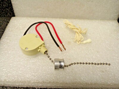 LEVITON Fixture Pull Switch, Switch Function: On/Off, # of Connections ...