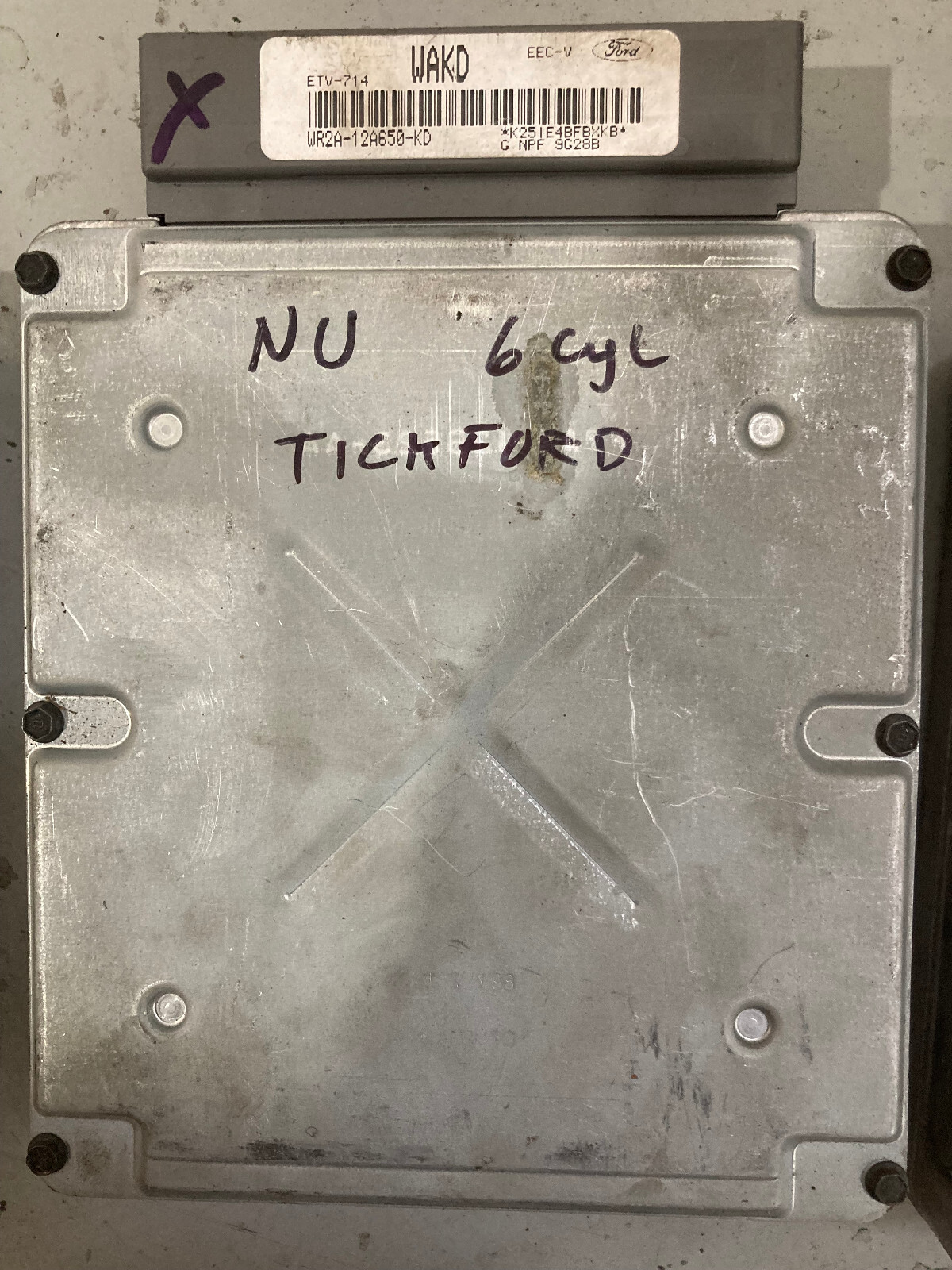 FAIRMONT/FAIRLANE AU 6CYL TICKFORD ENGINE ECU COMPUTOR WR2A-12A650-KD ...