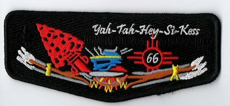 Boy Scout OA 66 Yah-Tah-Hey-Si-Kess Lodge 2008 National Chief Black ...