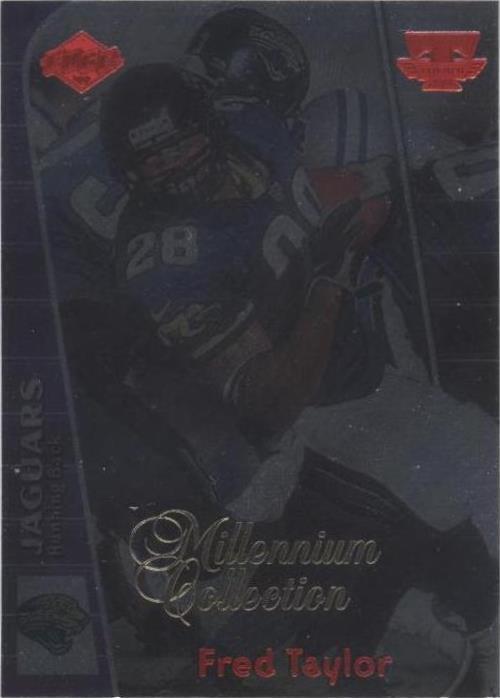 1999 Collector's Edge Triumph - Fred Taylor #T19 Millenium Collection ...