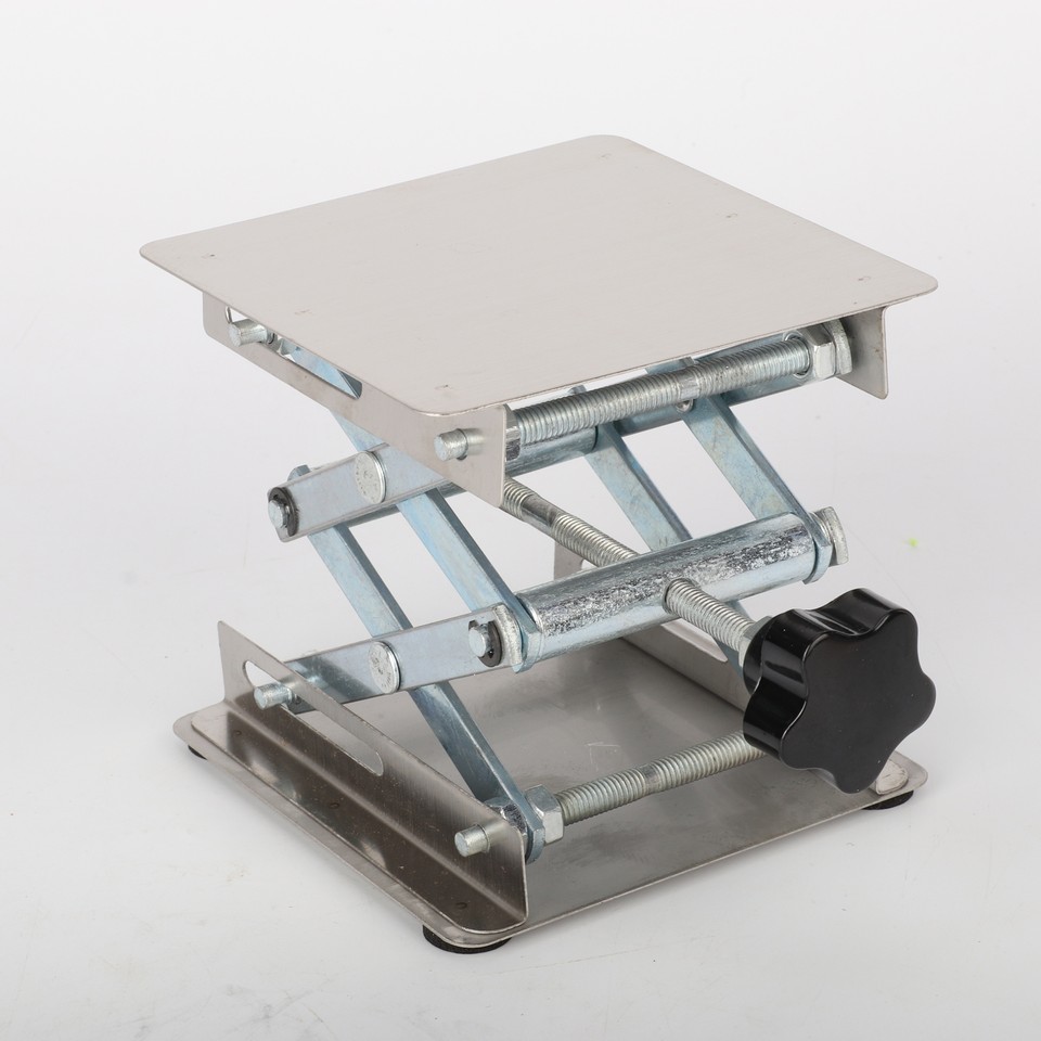 Lab Jack Stand Platform Adjustable Table Lab Lift Jack Stainless Steel ...