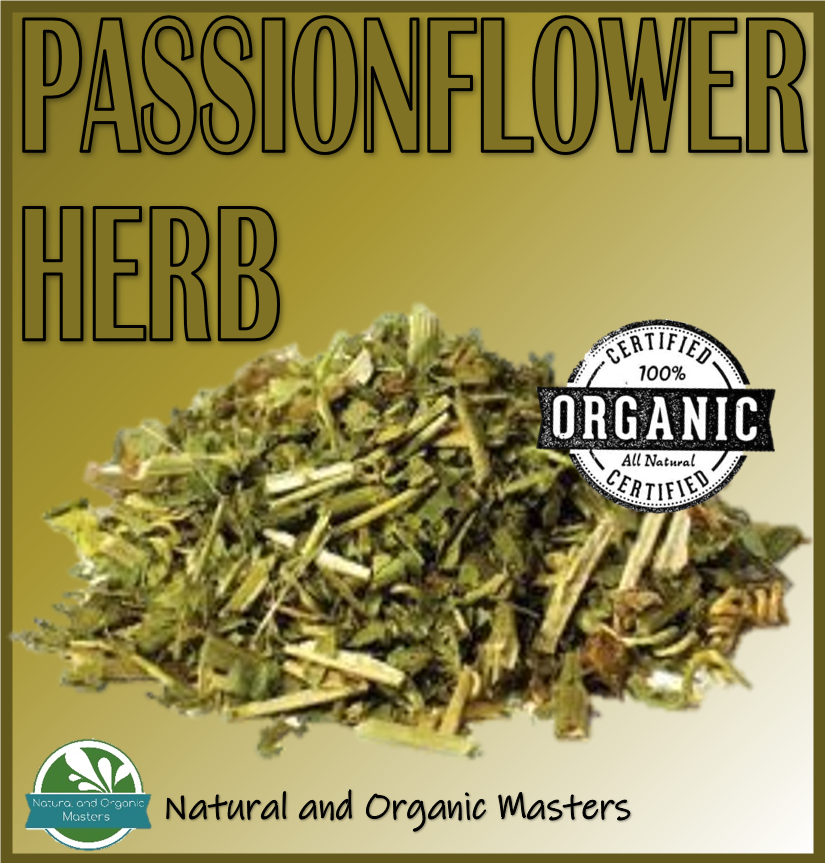 PASSIONFLOWER HERB - Organic Tea- Passiflora incarnata - Herbal Passion ...