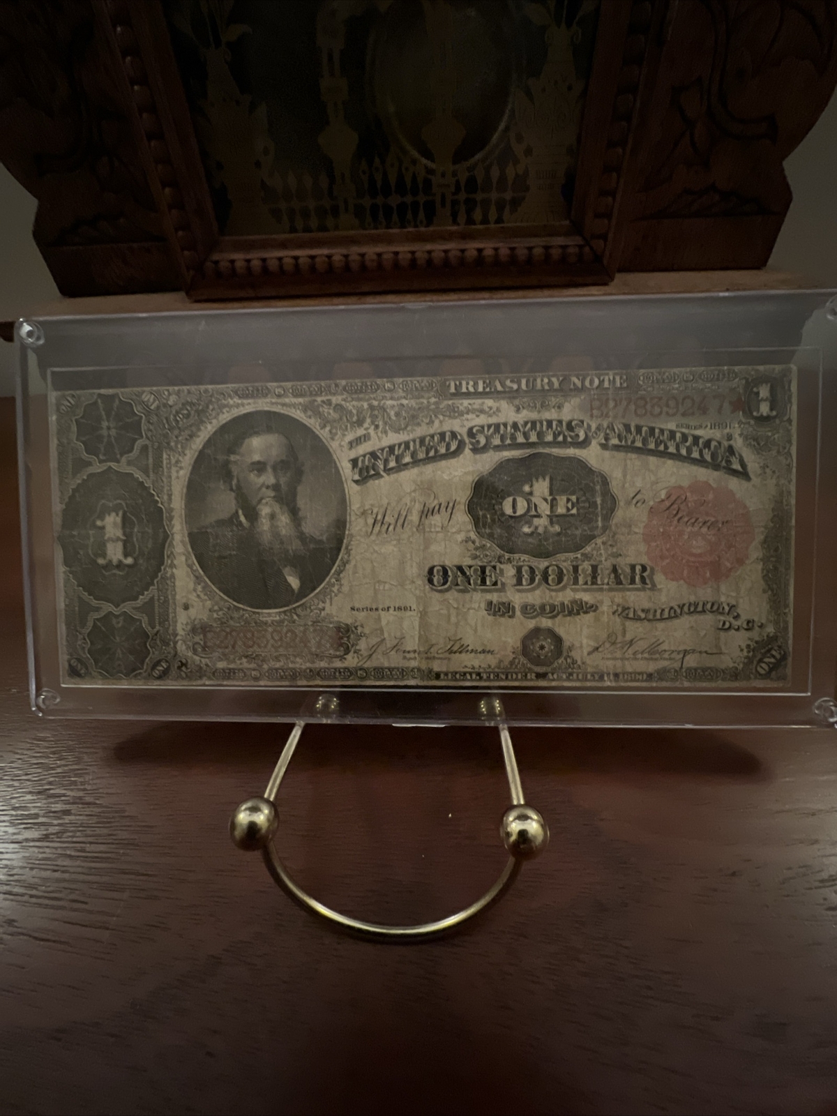 U.S. - Series of 1891 One Dollar Treasury Note | eBay