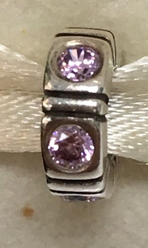 New Genuine Pandora Spacer Trinity Pink Cubic Zirconia 790368PCZ | eBay