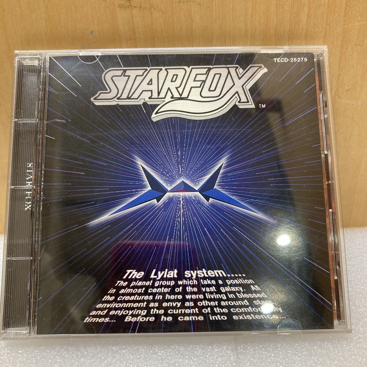 Star Fox CD Japan IMPORT Japanese Starfox Soundtrack Game Music for ...