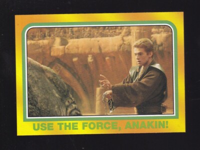2004 Topps Heritage Star Wars #100 Use the Force Anakin | eBay