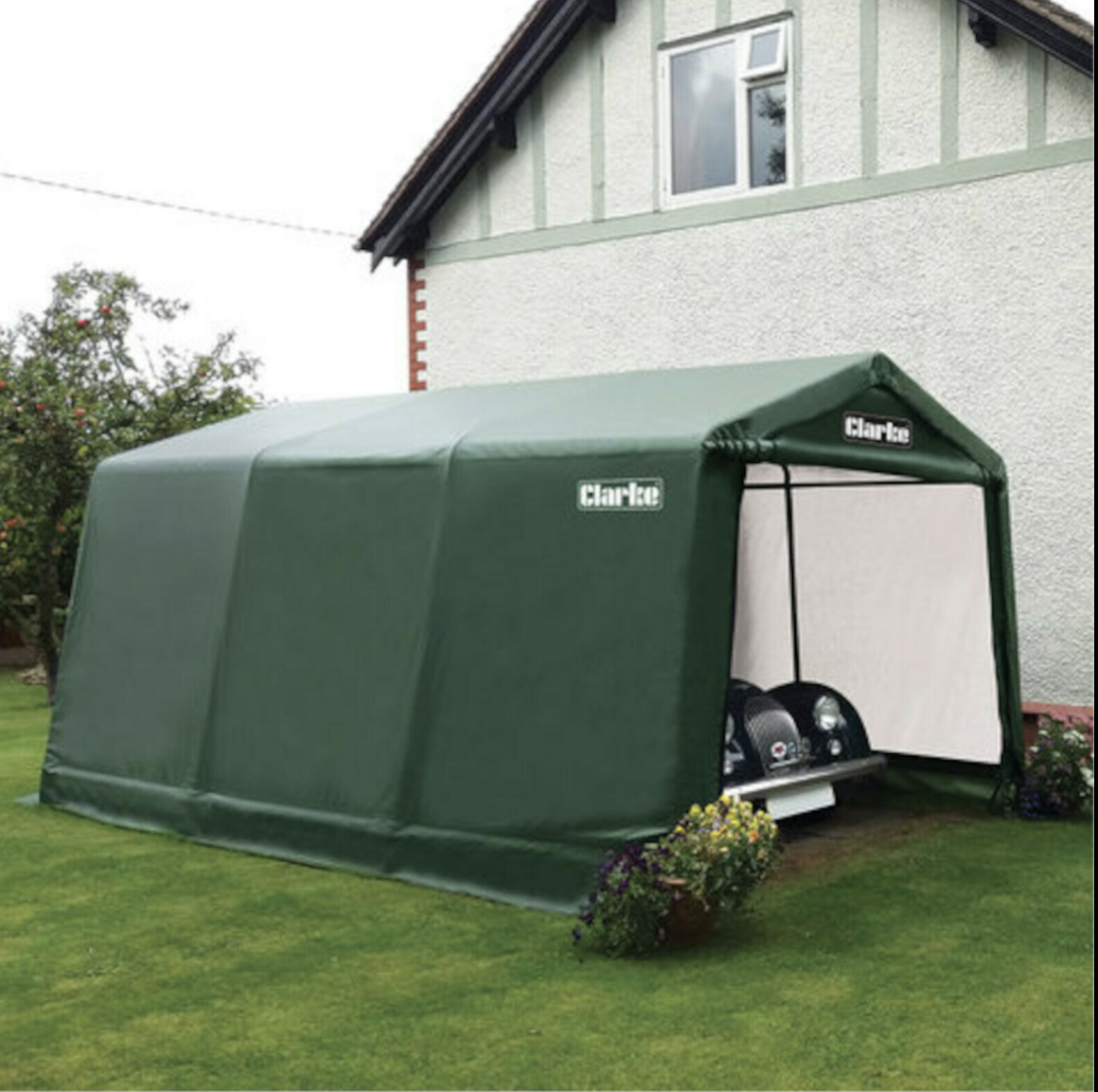 Car Garage - Car Cover Heavy Duty Car Storage - Carport - Car Canopy ...