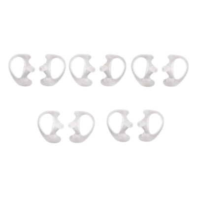 5 Pair XS Left & Right Earbud Earmold for Earpiece Acoustic Tube Two ...