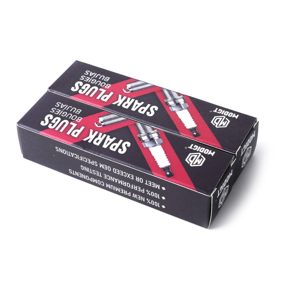 Set Of 4 4177/TR6 Taper Seat Spark Plug for Domestic Vehicles 14mm For ...
