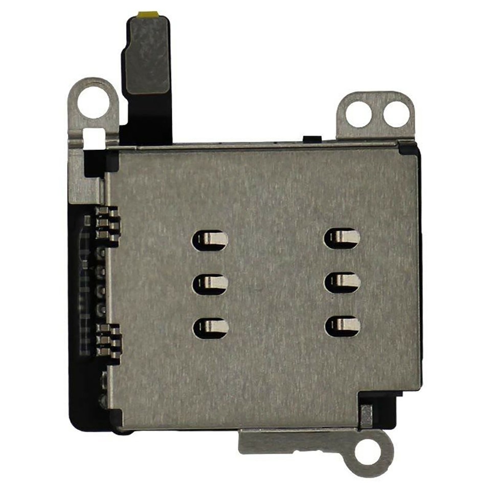 Dual SIM Card Slot SIM Card Tray Durable with Reader Flex Cable For ...