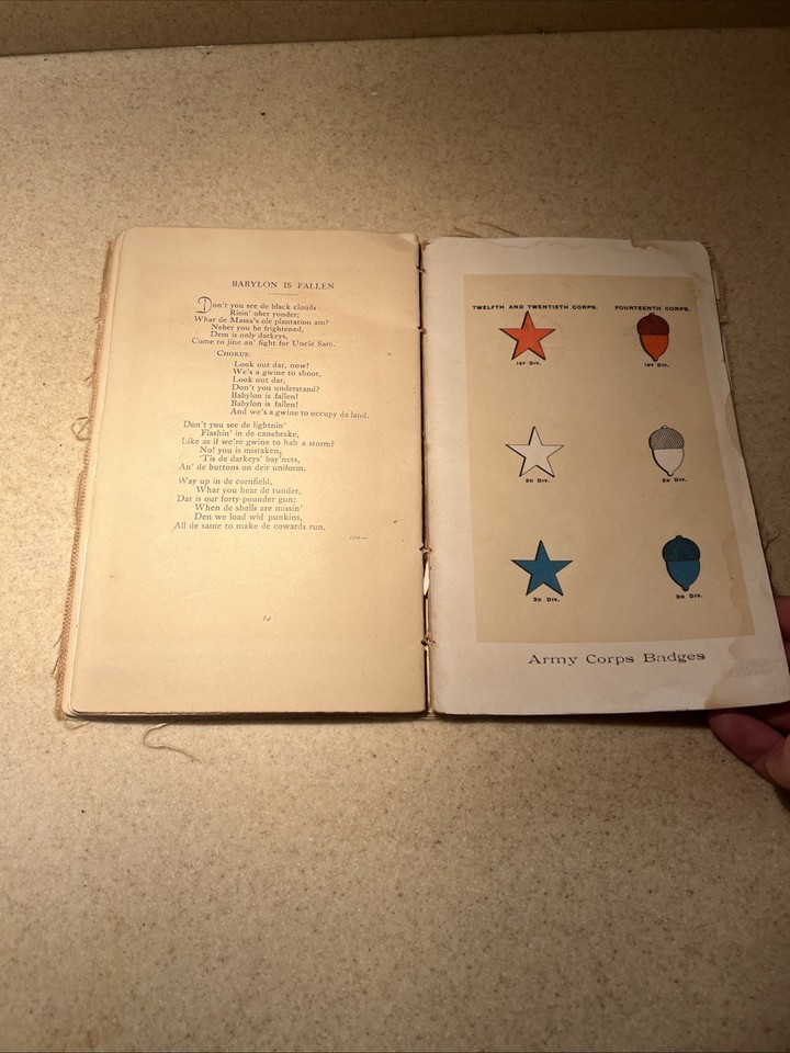 An Original Collection Of War Poems And War Songs Of The American Civil ...