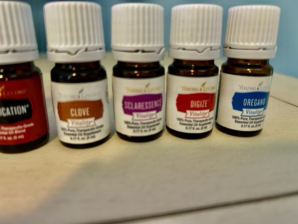 Young Living Lot of 8 Essential Oils -New & Unopened. Trauma Life Aroma ...
