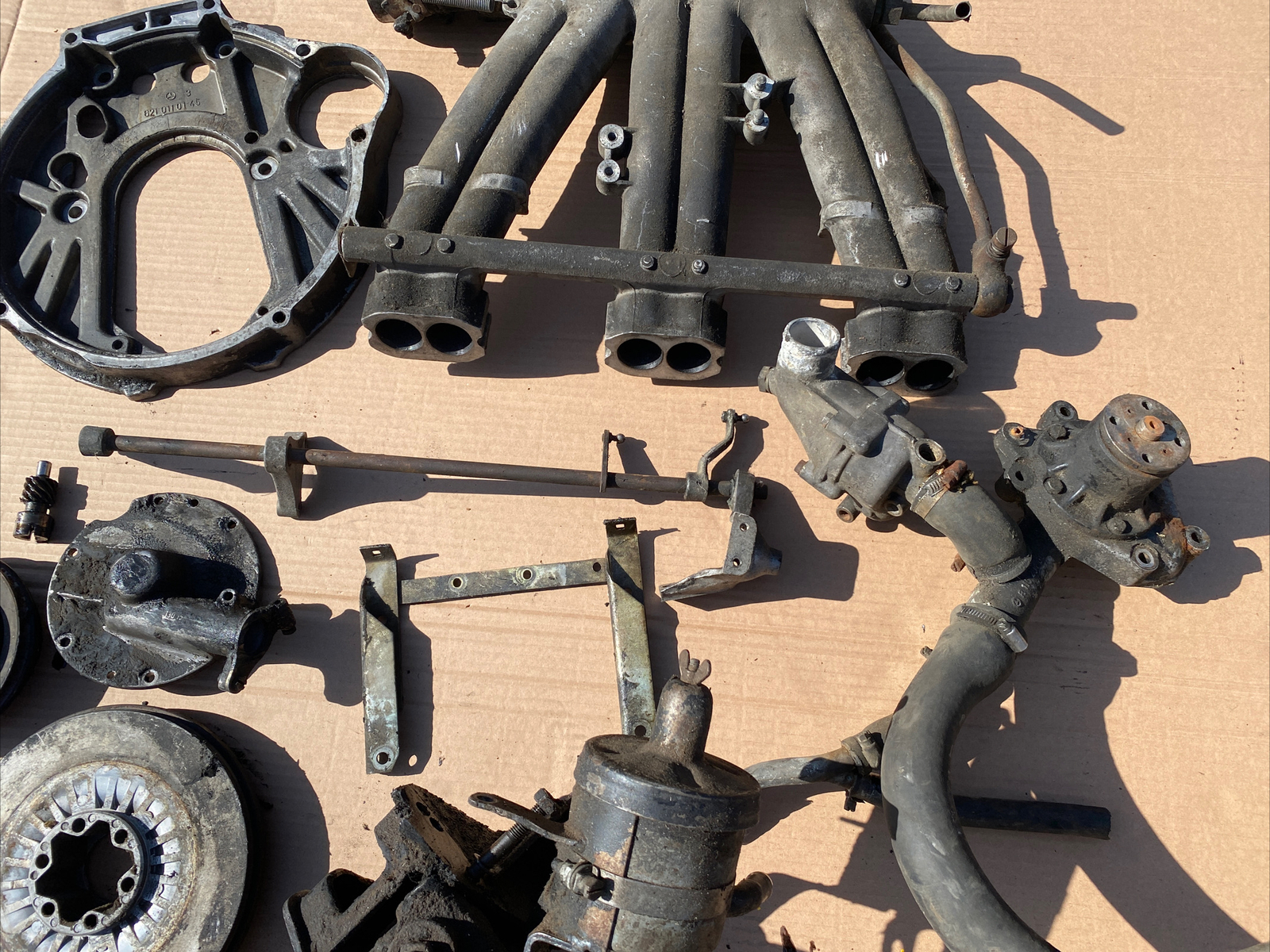 Motor Compartment Parts Lot fits Mercedes W108 W109 W111 W113 | eBay