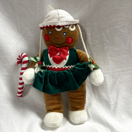 Gingerbread Girl Target Plush 1999 Vtg Candy Cane Girl | eBay