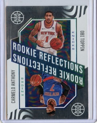 2020-21 Panini Illusions Rookie Reflections #11 Carmelo Anthony Obi ...
