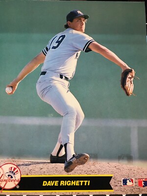 1990 Collectors Marketing MLB Baseball Dave Righetti 8x10 Picture N. Y ...