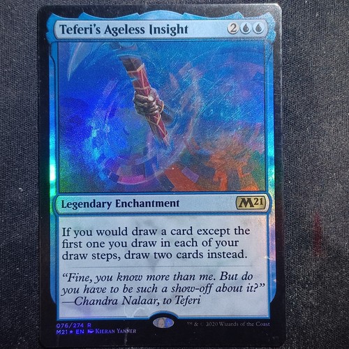 Teferi's Ageless Insight - Foil - Core Set 2021 / M21 (Magic/MTG) | eBay