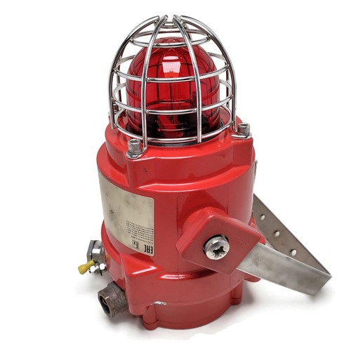 e2s BExBG05E RED Ex Proof Flashing Beacon. 230 Volts. Made in UK | eBay