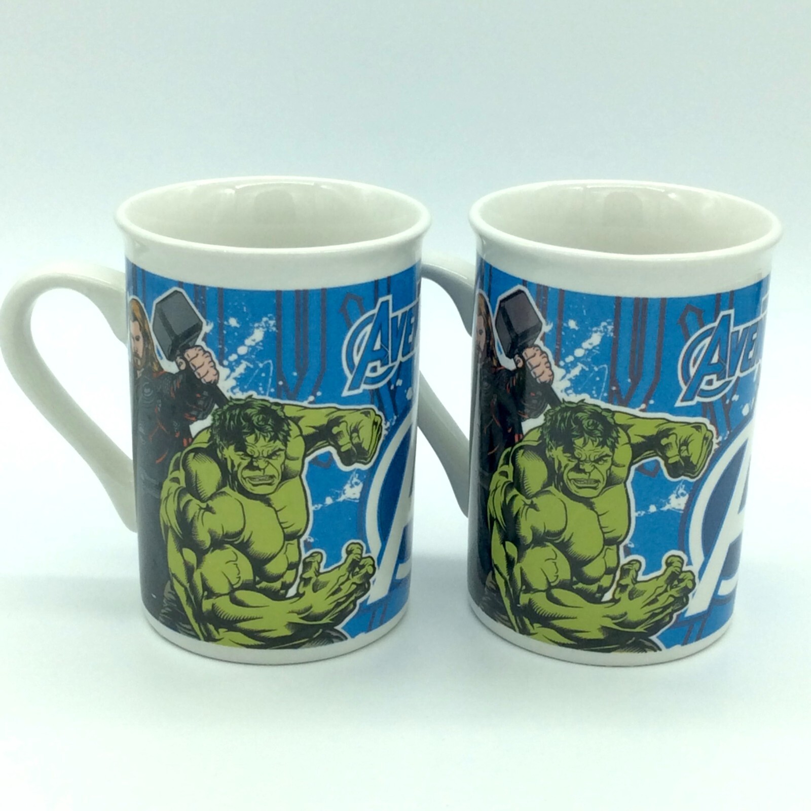 MARVEL SUPERHEROES Kids Mugs Thor Avengers Ironman Hulk Captain America ...