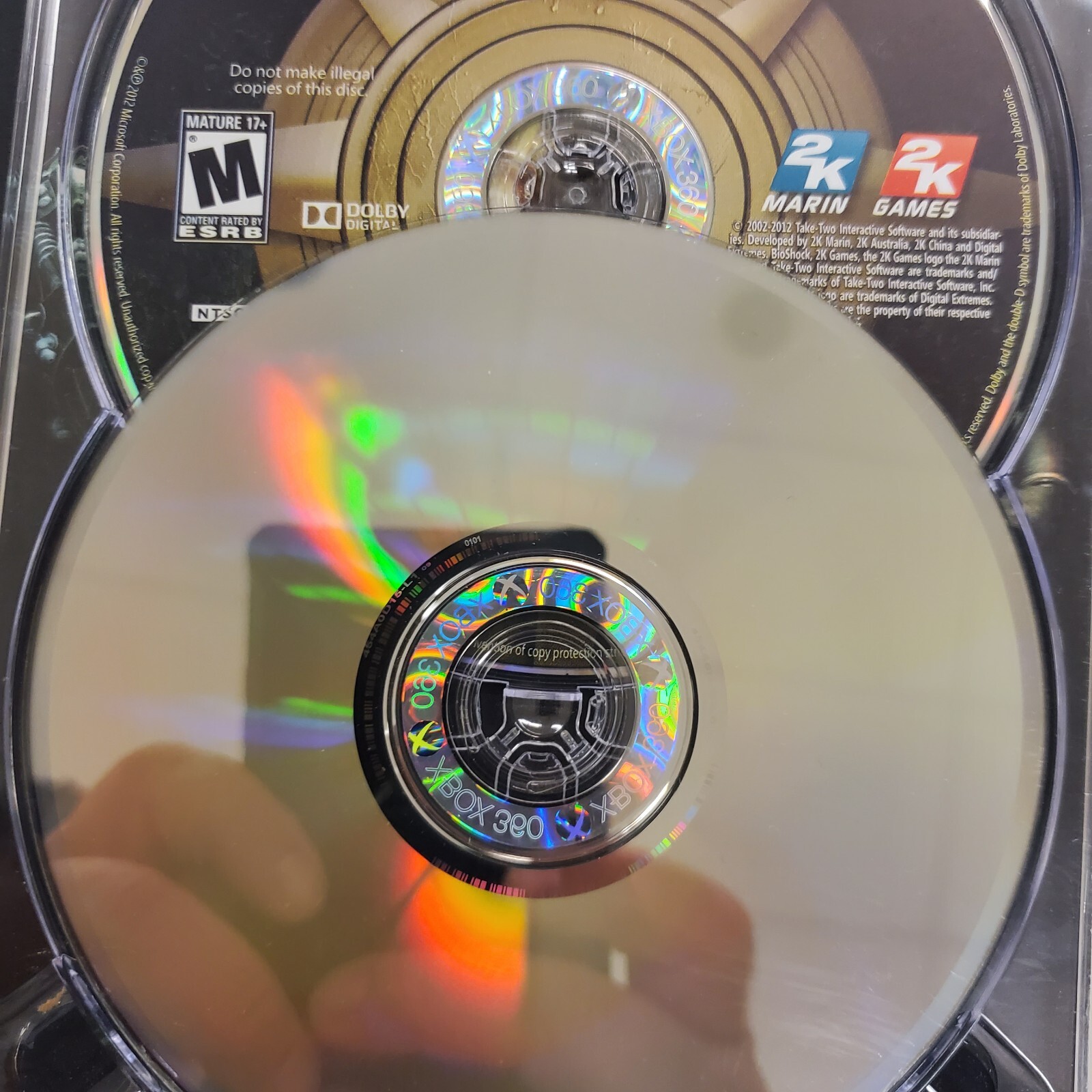 Bioshock Ultimate Rapture Edition Xbox 360 4 Discs Original Sticker ...