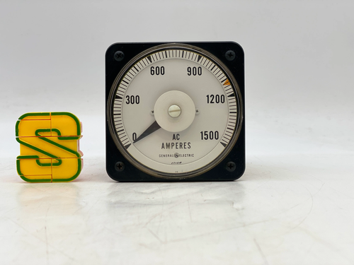 GE AC Ammeter Panelmeter, 0-1500A (Used) | eBay