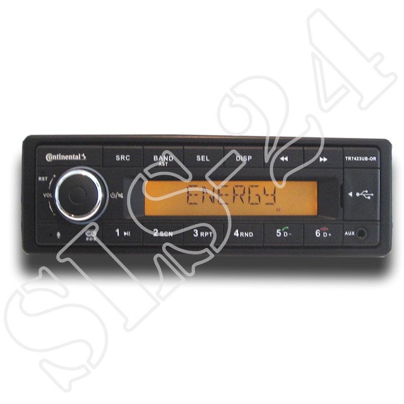 24 Volt Bluetooth LKW Radio RDS-Tuner MP3 WMA USB Truck Bus 24V VDO ...