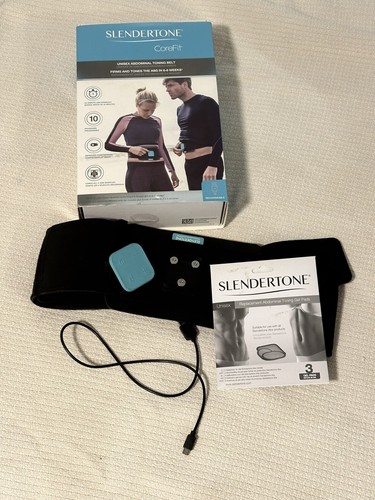 Slendertone Abs 8 Abdominal Toning Belt Muscle Toner Unisex Gel Pads in ...