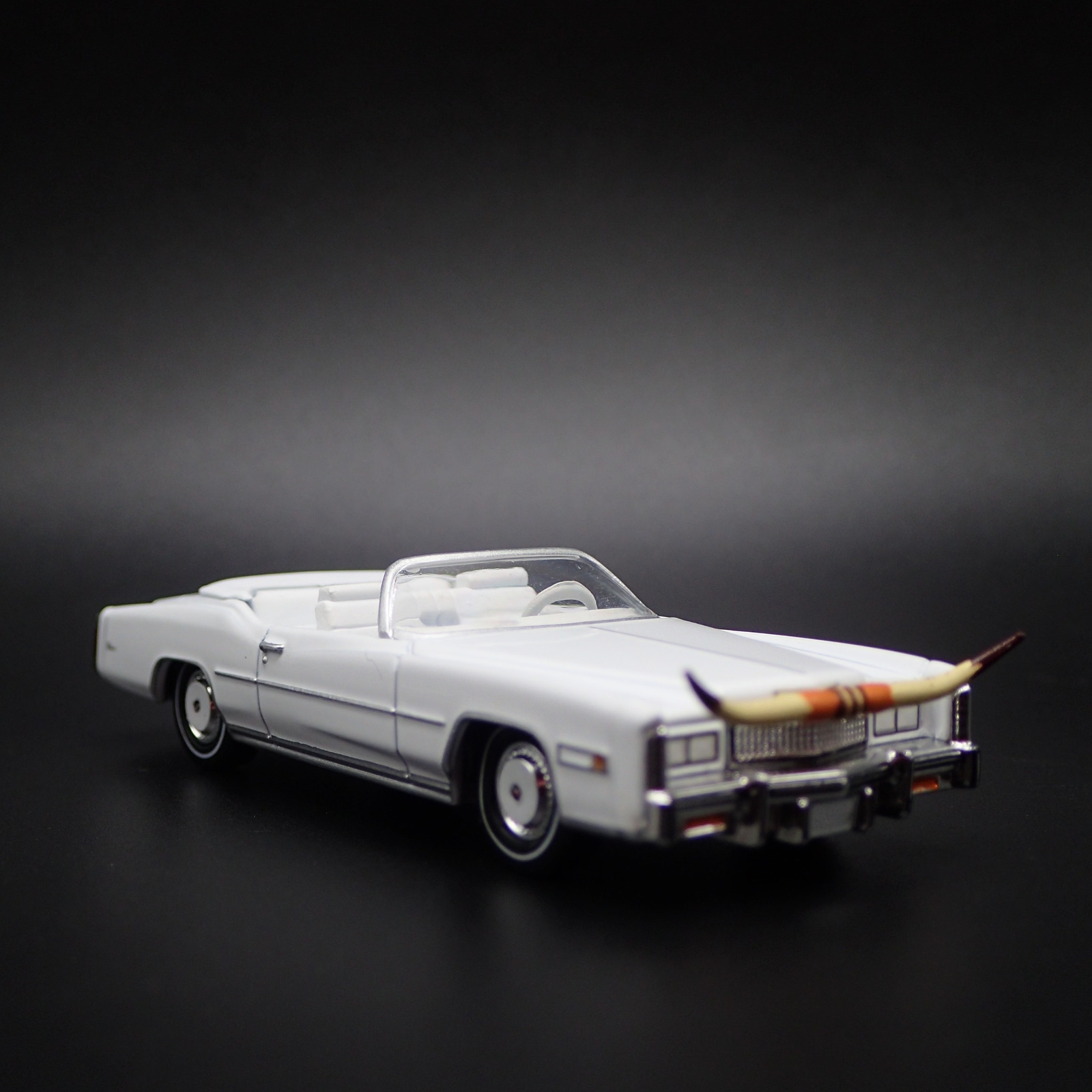 1976 CADILLAC ELDORADO CONVERTIBLE BOSS HOGG DUKES 1:64 SCALE DIECAST ...