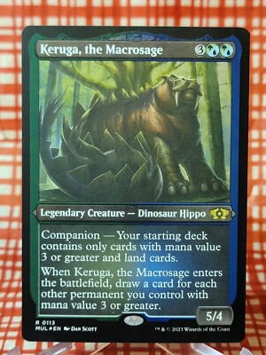 Keruga, the Macrosage (113) - Foil Etched R MTG March of the Machine ...
