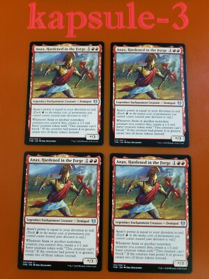 4x Anax, Hardened in the Forge | Theros Beyond Death | MTG Magic Cards ...