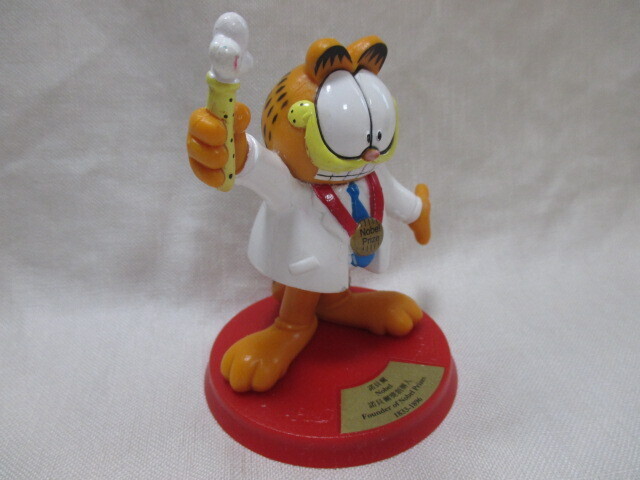 Garfield Figure Pvc With Stand Nobel Prize Prize/Usa Character Ametoy ...