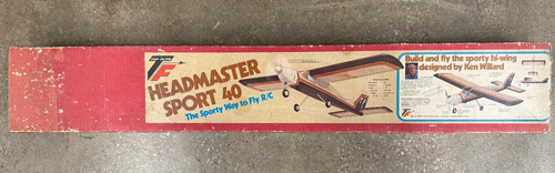 TOP FLITE 60" Headmaster Sport 40 RC-24 Wood Aircraft Model Flying Kit ...