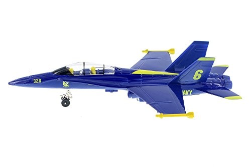 Playmaker Toys 9" X-Planes US Navy F-18 Hornet Blue Jet Toy with Pull ...