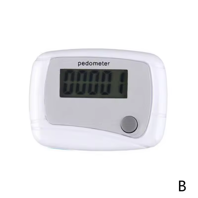 LCD Clip On Pedometer Step Counter Step Tracker for Walking Running ...
