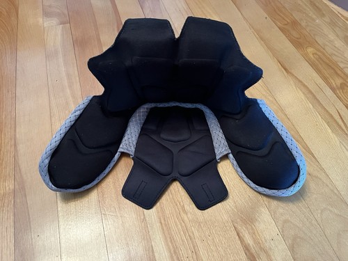 Riddell Revo Speed Football Helmet Bladder Pads Liner Black/Gray Xtra ...