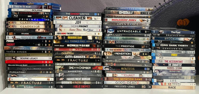 Lot of 80 DVDS - 55 Brand New Sealed, 25 Unsealed - DVD & Blu-Ray Discs ...