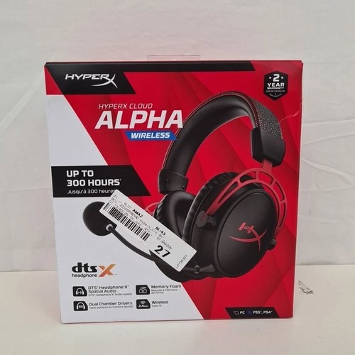 HyperX Cloud Alpha Wireless Gaming Headset - Black/Red 4P5D4AA | eBay Australia