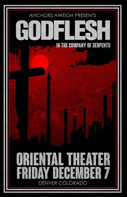 Godflesh Concert Poster | eBay