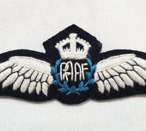 WW2 ROYAL AUSTRALIAN AIR FORCE PILOT UNIFORM REPLICA WINGS BADGE RAAF ...